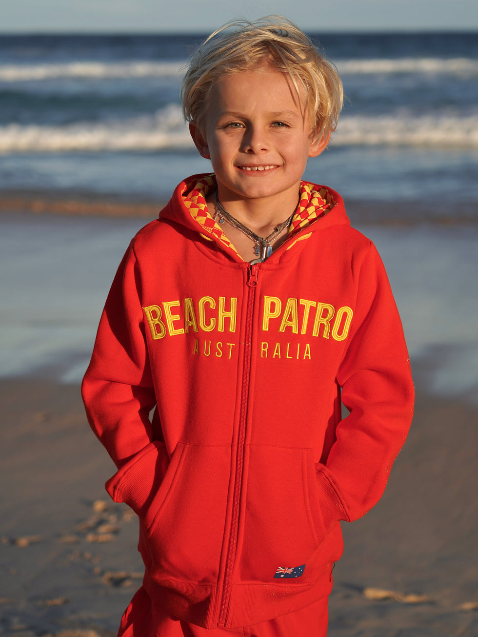 Bondi Palm Towel (Sunset) – Between The Flags