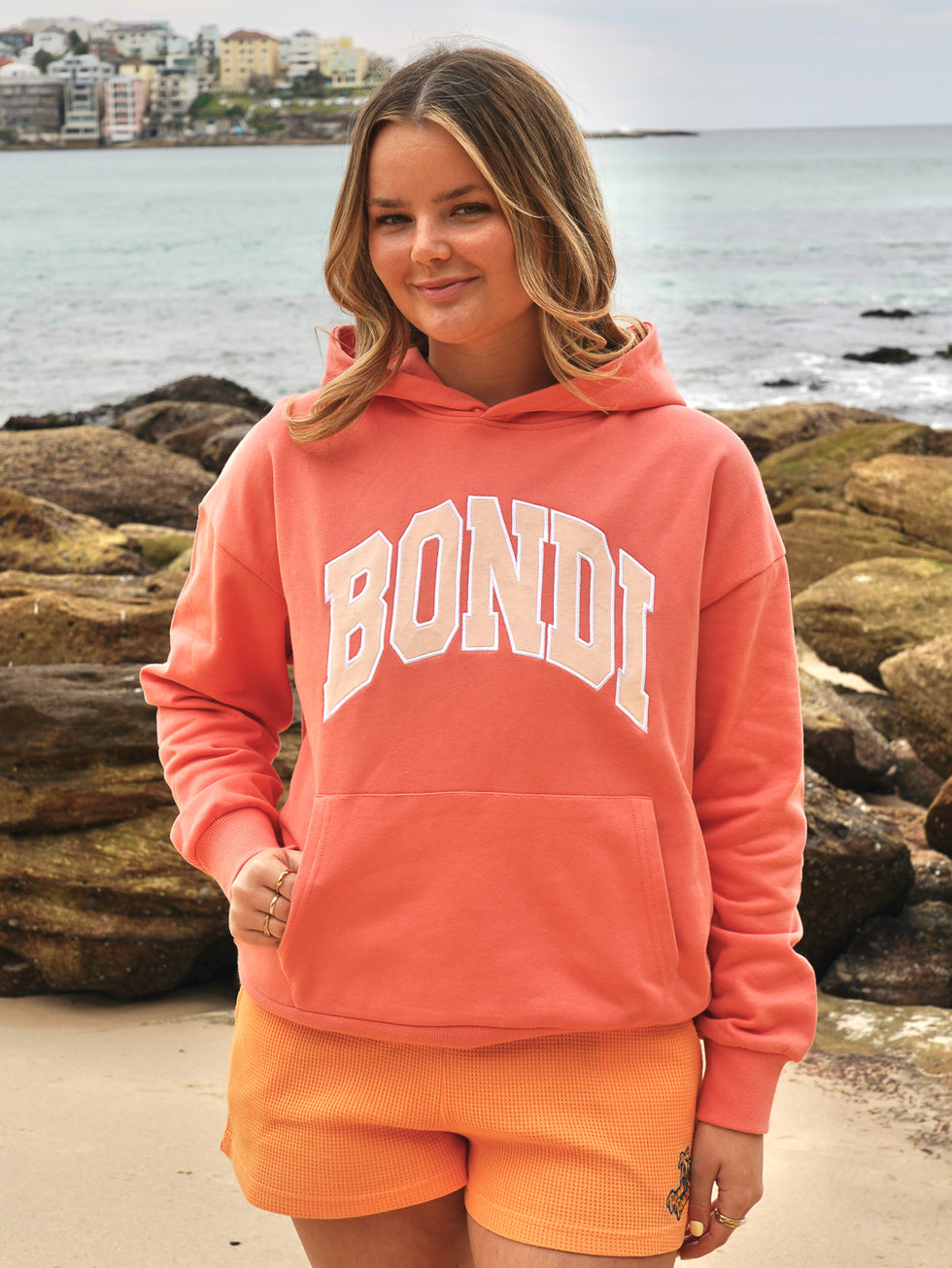 Bondi Palm Towel (Sunset) – Between The Flags